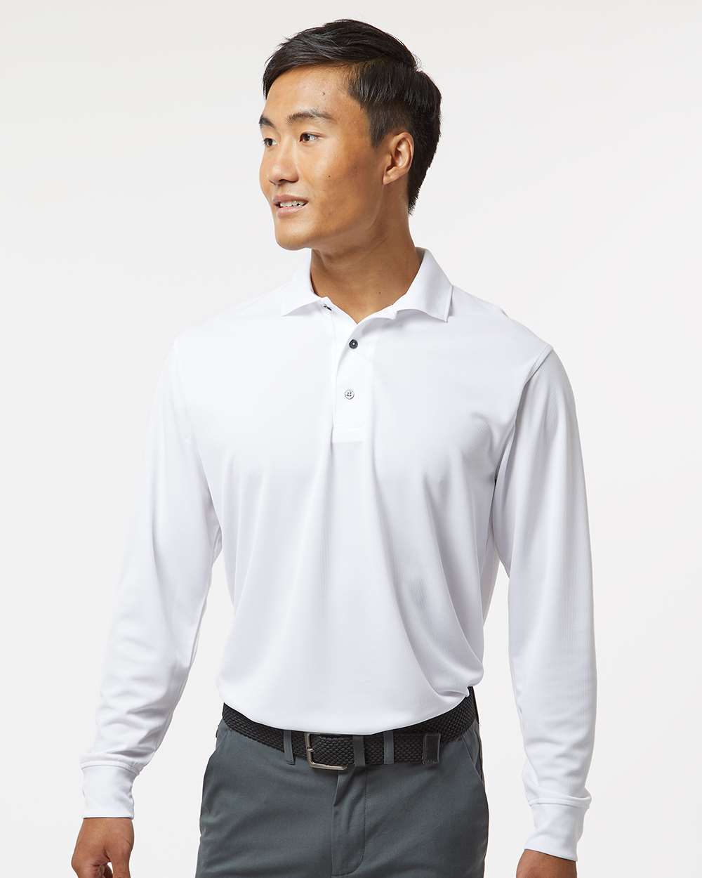 - Paragon - Prescott Long Sleeve Polo #110-GCB